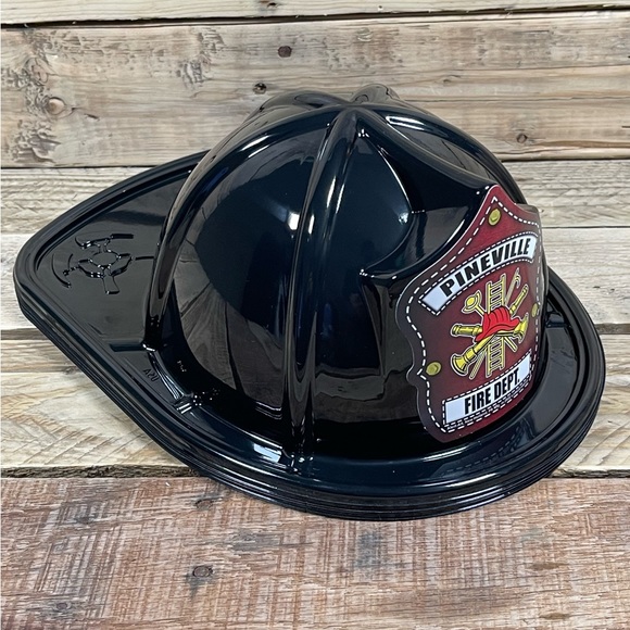 Accessories | Pineville Fire Dept Captain Hat 222 Black Costume 12 ...
